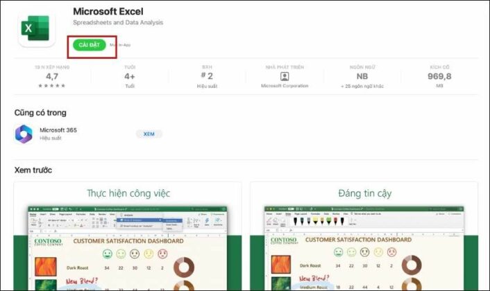 Tải Excel miễn phí về điện thoại, máy tính chi tiết nhất