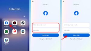 Cách đăng nhập Facebook trên điện thoại, máy tính