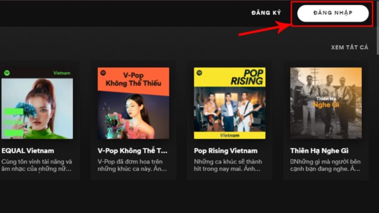 Cách đăng nhập và sử dụng Spotify trên web đơn giản nhất – Máy tính vui